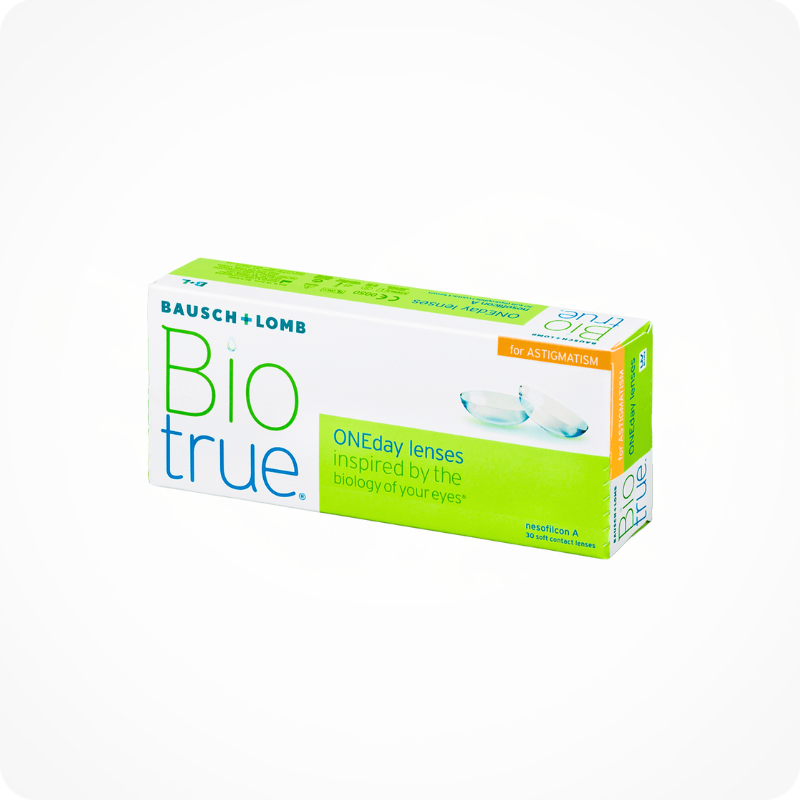 Biotrue ONEday for Astigmatism - 30 Pack | Daily Disposable Contacts