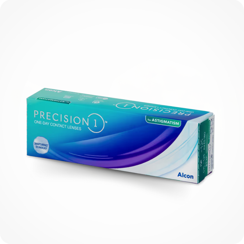 Precision1 contacts for Astigmatism